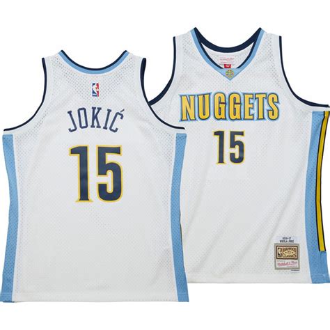 Mitchell And Ness Mens Denver Nuggets 2016 Nikola Jokic 15 Swingman Jersey Xxl 1 Each