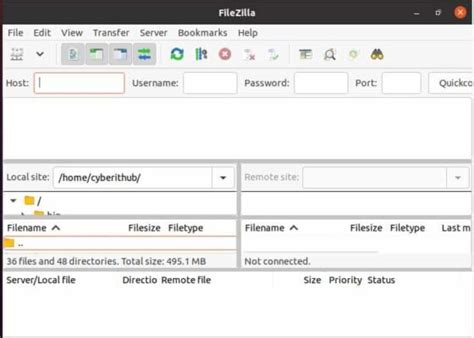 How To Install Filezilla On Ubuntu 2004 Lts Focal Fossa Cyberithub