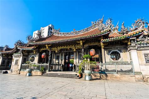 Longshan Temple In Taipei City Taiwan Editorial Photo Image Of