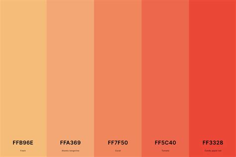 25 Best Coral Color Palettes With Names And Hex Codes Artofit