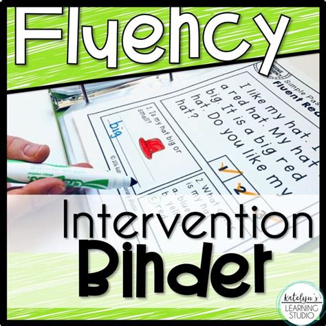 1st Grade Reading Fluency Practice Intervention Beginning Reading