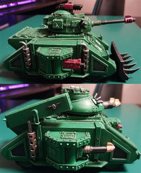 My Two Predator Tanks Pointer And Thrasher From My Space Marine