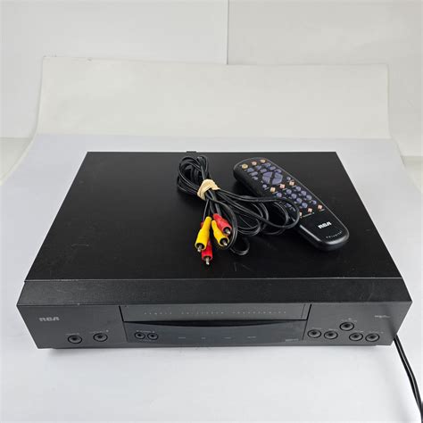 Rca Vr344 Vhs Vcr Video Tape Player Recorder Fully Tested W Remote