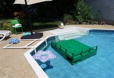 Whats A Swim Platform Quadro Aqua Pool Dock Pool Diy Pool Aqua Pools