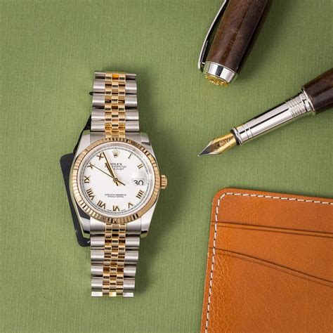 Rolex Datejust 116233 Two Tone Jubilee Bracelet Bobs Watches Item