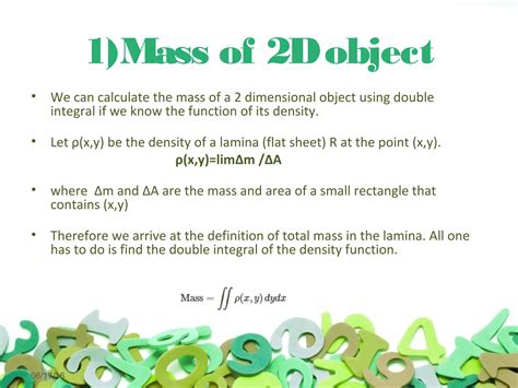 Multi Variable Integral Ppt Physics Science