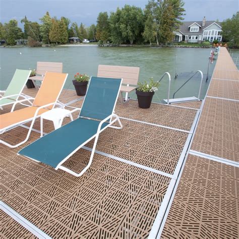 Flow Through Diamond Decking Twinbaydockproducts