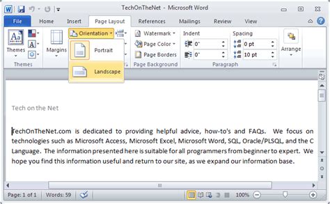 word text direction in table 2010 savvygera