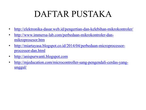 Perbedaan Mikrokontroler Dan Mikroprosesor Pptx Perbedaan Mikrokontroler Dan Mikroprosesor Pptx