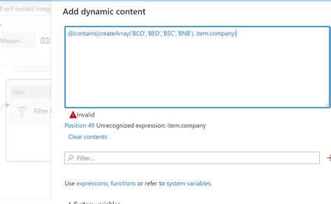 Contains Expression Issueplease Help Microsoft Qanda