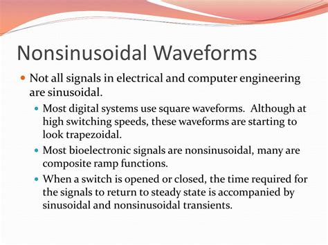 Ppt Nonsinusoidal Waveforms Powerpoint Presentation Free Download