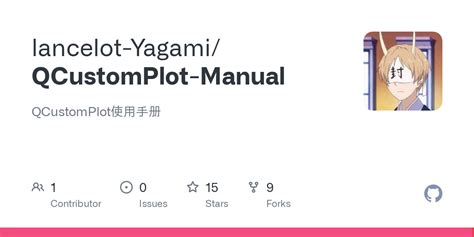 GitHub lancelot Yagami QCustomPlot Manual QCustomPlot使用手册