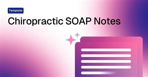 Chiropractic Soap Notes Examples And Templates Heidi Health