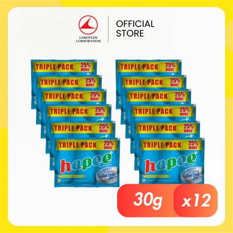 Bundle Of 12 Hapee Toothpaste Outrageous Blue Chill 30g Lazada Ph