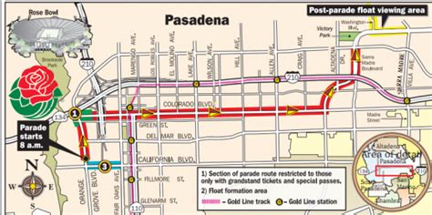 Rose Parade 2013 Tournament Of Roses Parade Rose Parade Route Info