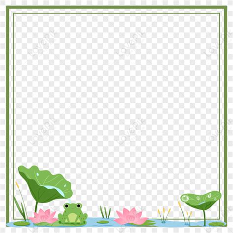 Lotus Pond Border Cold Dew Autumn Autumn Day Png Image Image And