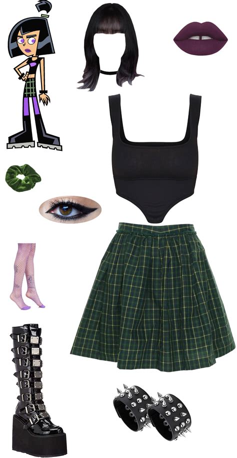 Sam Danny Phantom Outfits