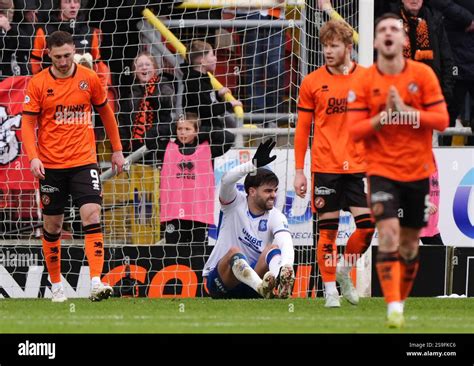 Rangers Robin Propper Signals To The Bench During The William Hill Premiership Match At