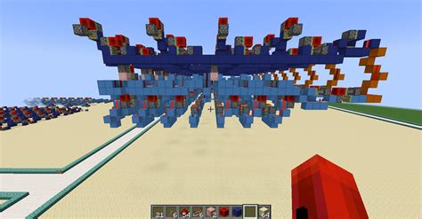 a 0 tick 7 segment display that accepts binary as input r redstone