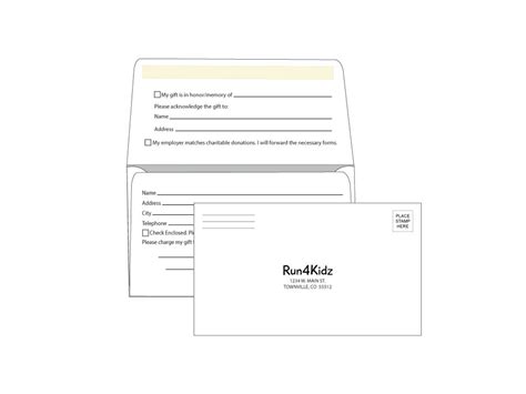 Remittance Envelopes Use For Fundraising Donations And Giving