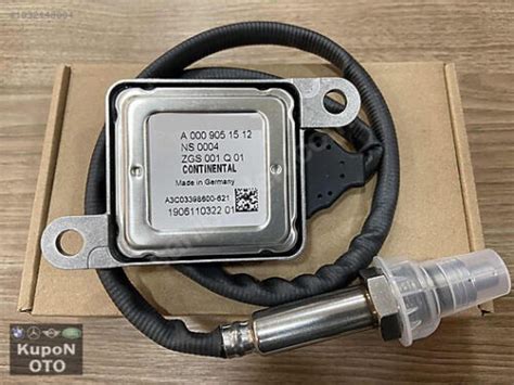 Nox Nitrogen Oxide Sensor A0009051512 Position 1/2 For Mercedes Benz ...