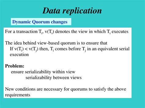 ppt ch12 continued replicated data management powerpoint