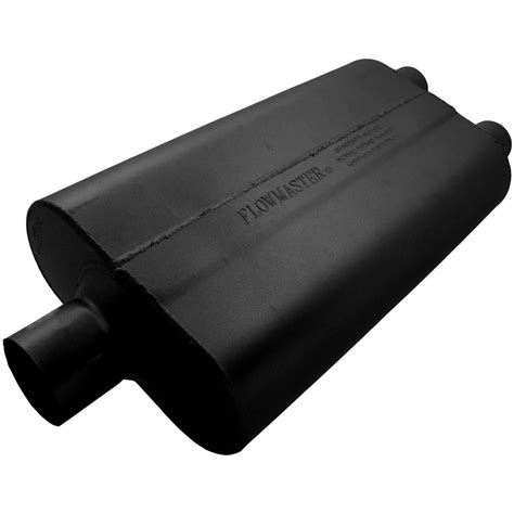 Flowmaster Muffler 50 Series 2 5 Center In 2 Dual Out Delta Flow