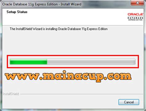 การติดตั้ง Oracle Database Express Edition 11g Release 2 Windows X64