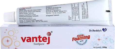 Vantej Sensitivity Toothpaste For Sensitive Teeth Relief Smilewide