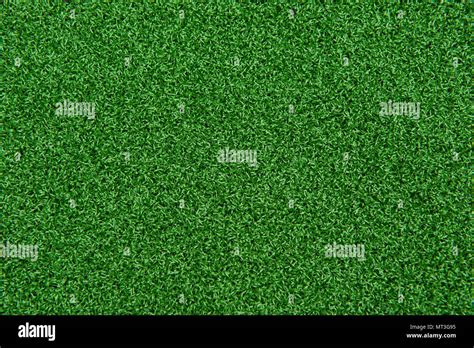 Background Texture Of Synthetic Grass Or Artificial Turf Used For Mini Golf And Putt Putt Stock