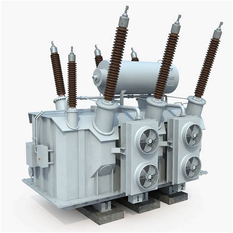 D Power Transformer Model
