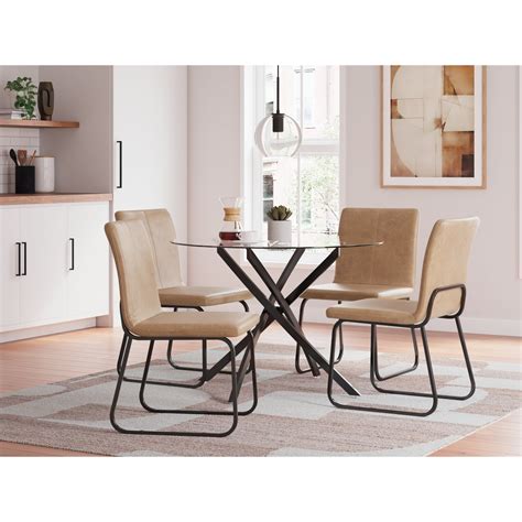 Signature Design By Ashley Pharwynn D446d2 Dining Table And 4 Chairs
