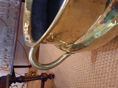 Antiques Atlas Large Brass Log Bucket As033a2407 3879