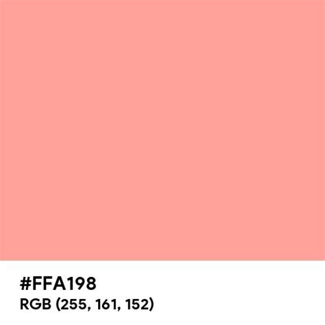 Ffa198 Light Salmon Pink Color Palette