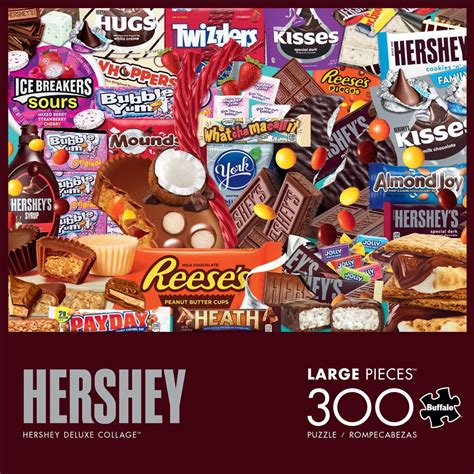 Hershey Deluxe Collage 300 Piece Jigsaw Puzzle By Buffalo Games Puzzle Warehouse