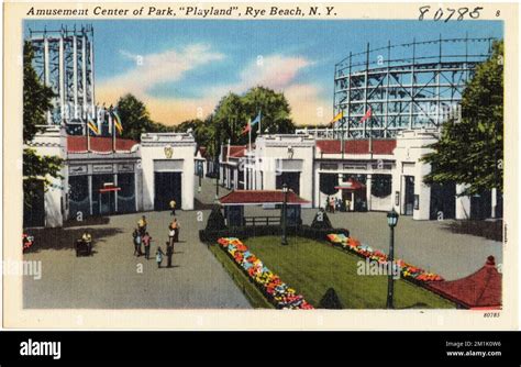 Amusement Center Of Park Playland Rye Beach N Y Amusement