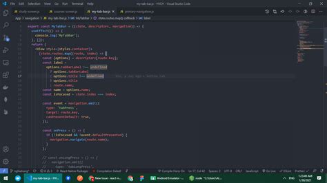 bugs don t navigate screen when custom tabbar bottom tab · issue 9261