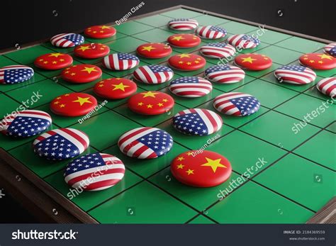 Reversi Aka Othello Chess Marked Flags Stock Illustration 2184369559