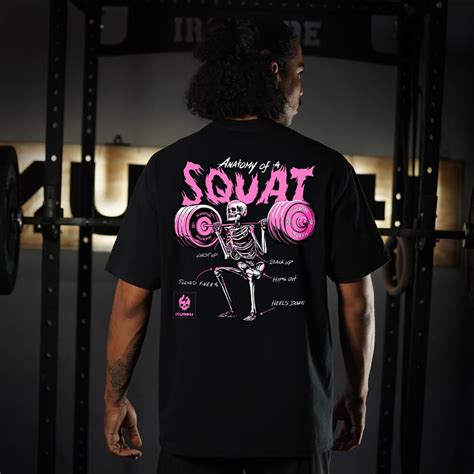 Oversize Pro Anatomy Of The Squat Negro Murph Fitness Chile