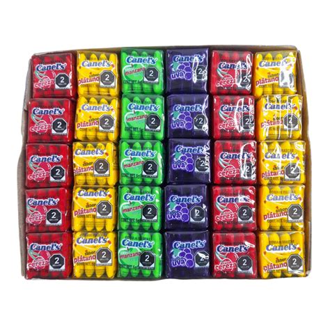 Chicles 4s Frutal 60pz Canels Dulcerías Y Abarroteras Vázquez