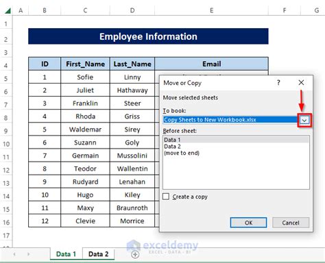 如何在 excel 中将多张工作表复制到新工作簿（4 种方法）