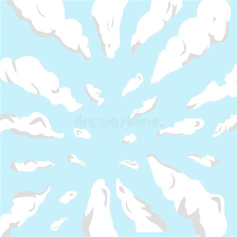 Cloud Radial Lines Rays Or Stripes Template Design For Poster Banner