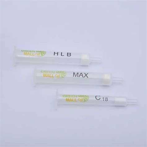 150mg 6ml Mcx Mixed Mode Polymeric Spe Column Solid Phase Extraction Cartridge China Mcx