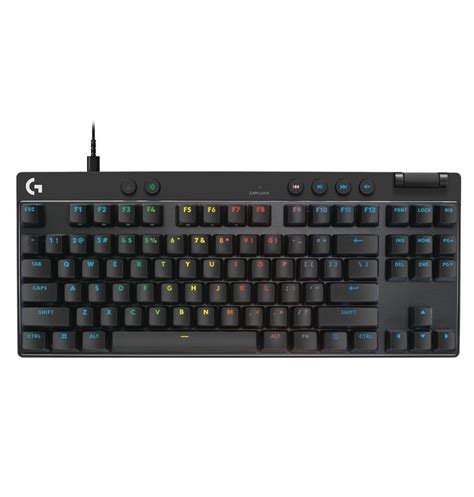 Logitech G 羅技 Pro X Tkl Rapid 80 可拆式有線電競磁軸鍵盤 電腦及科技產品 電腦周邊產品 電腦鍵盤及相關