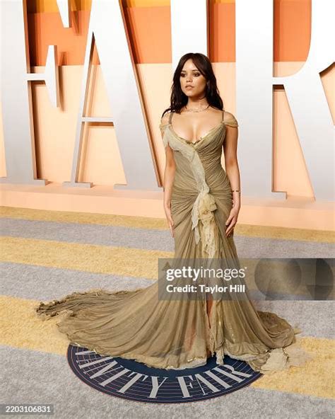 Jenna Ortega Attends The 2025 Vanity Fair Oscar Party Hosted By News