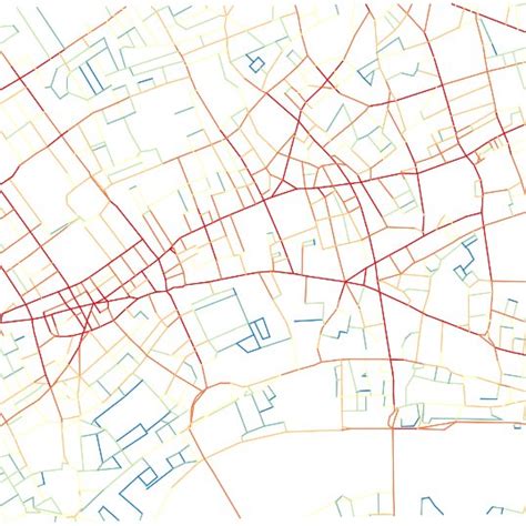 Street Network Analysis Segment Map Integration 2km Download Scientific Diagram