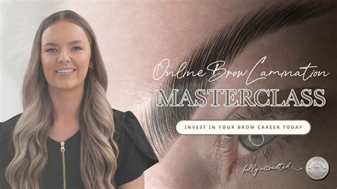 Brow Lamination Masterclass Bijoux Brows Academy