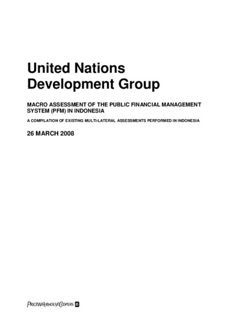Hact Macro Assessment Report Unredd Programme