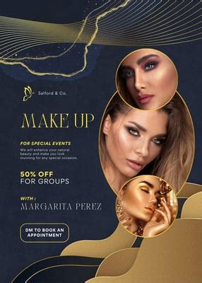 Customize 413 Makeup Flyers Templates Online Canva