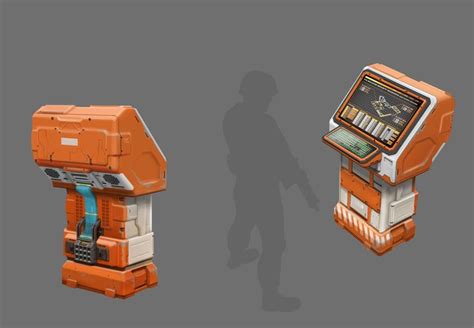 Artstation Terminal Alexander Menshikov Sci Fi Concept Art Sci Fi